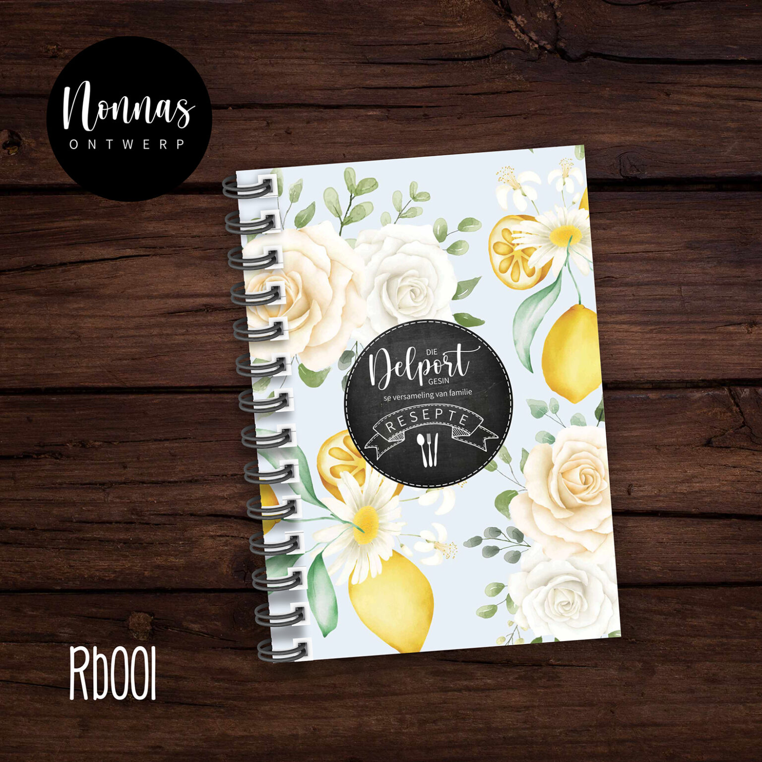 Resepte Boek – Nonnas Ontwerp