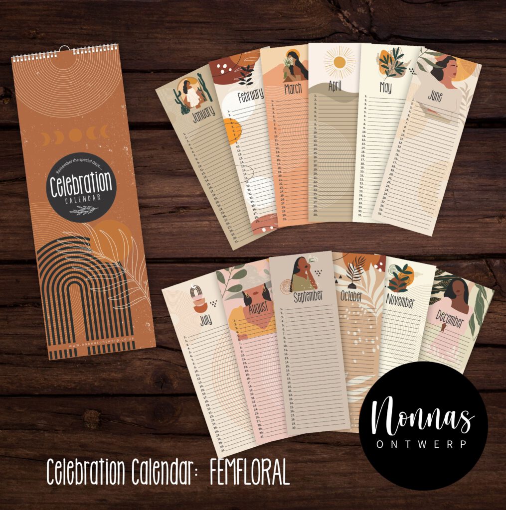 Celebration Calendar – Nonnas Ontwerp